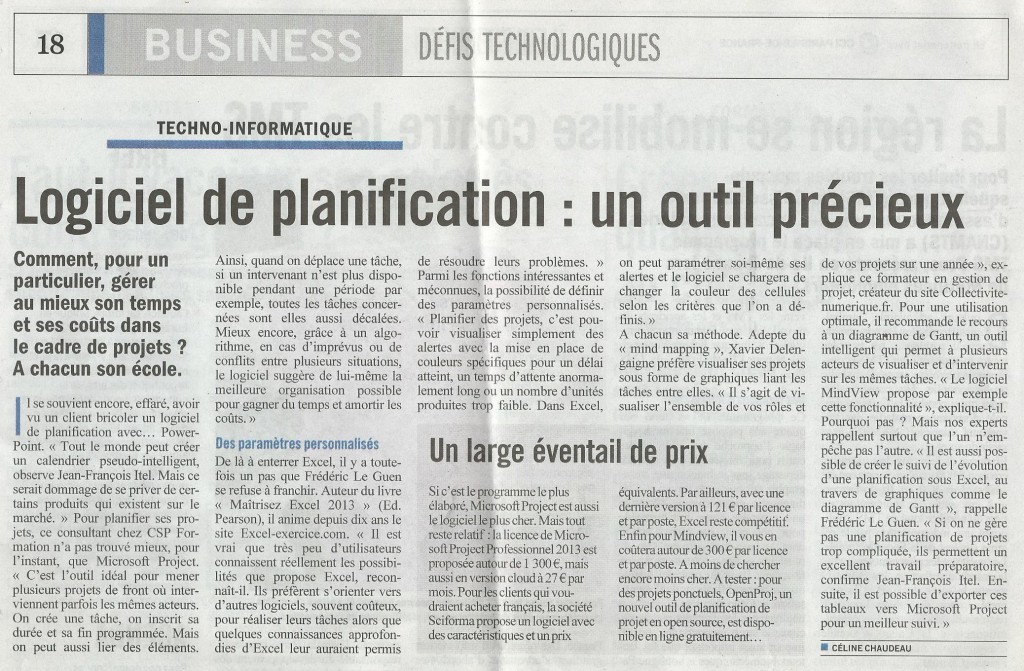 Microsoft Project et gestion de projet - iphigeni